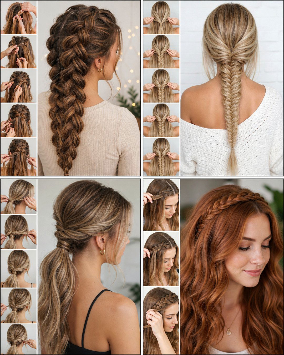 25 Easy Hairstyles Step by Step for Stunning Looks – Hairstyles for ...