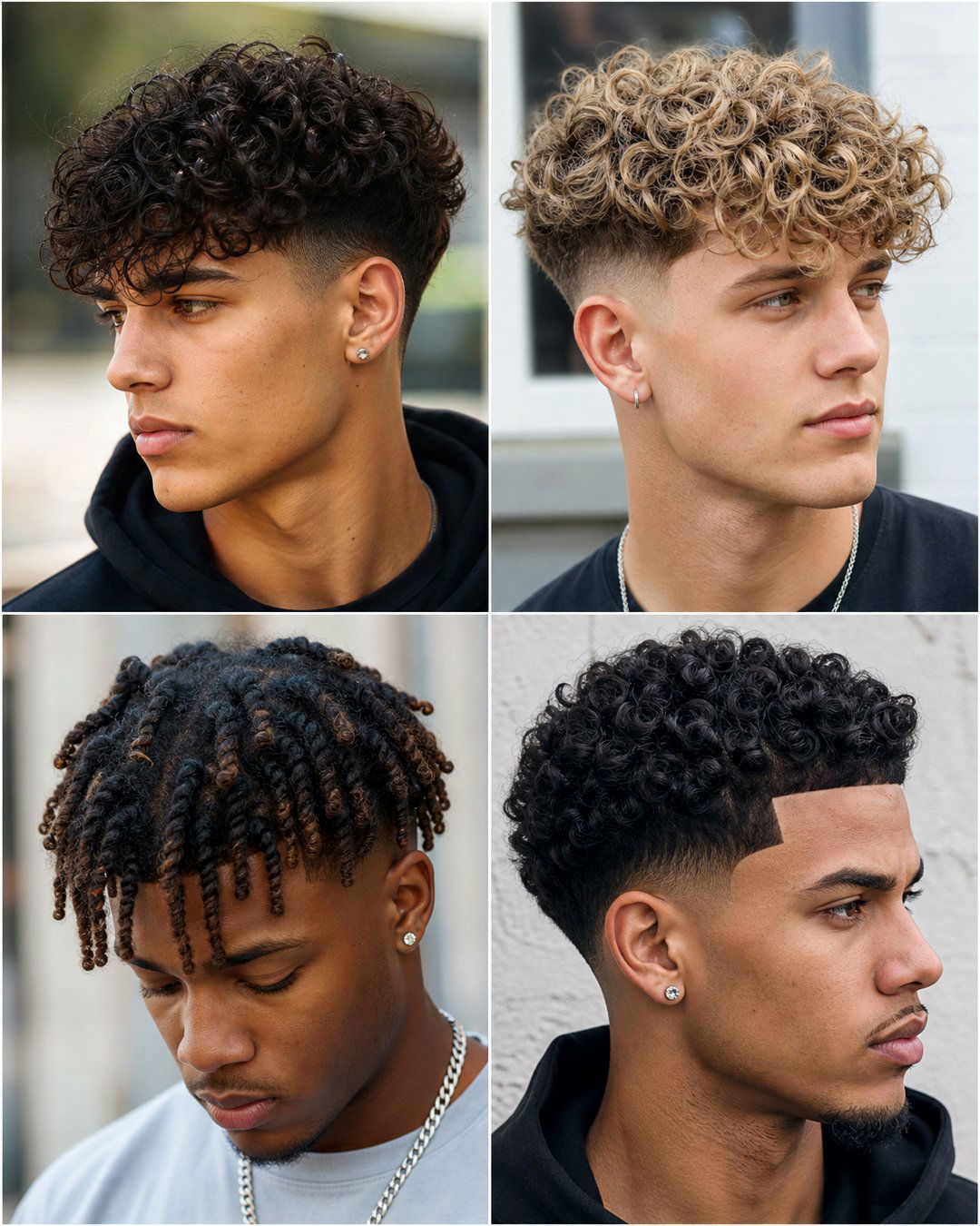 25 Taper Fade Haircuts Curly Hair: Bold Modern Styles – Hairstyles for ...